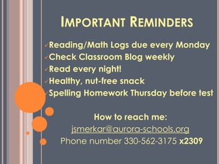 2nd grade curriculum ppt | PPTX