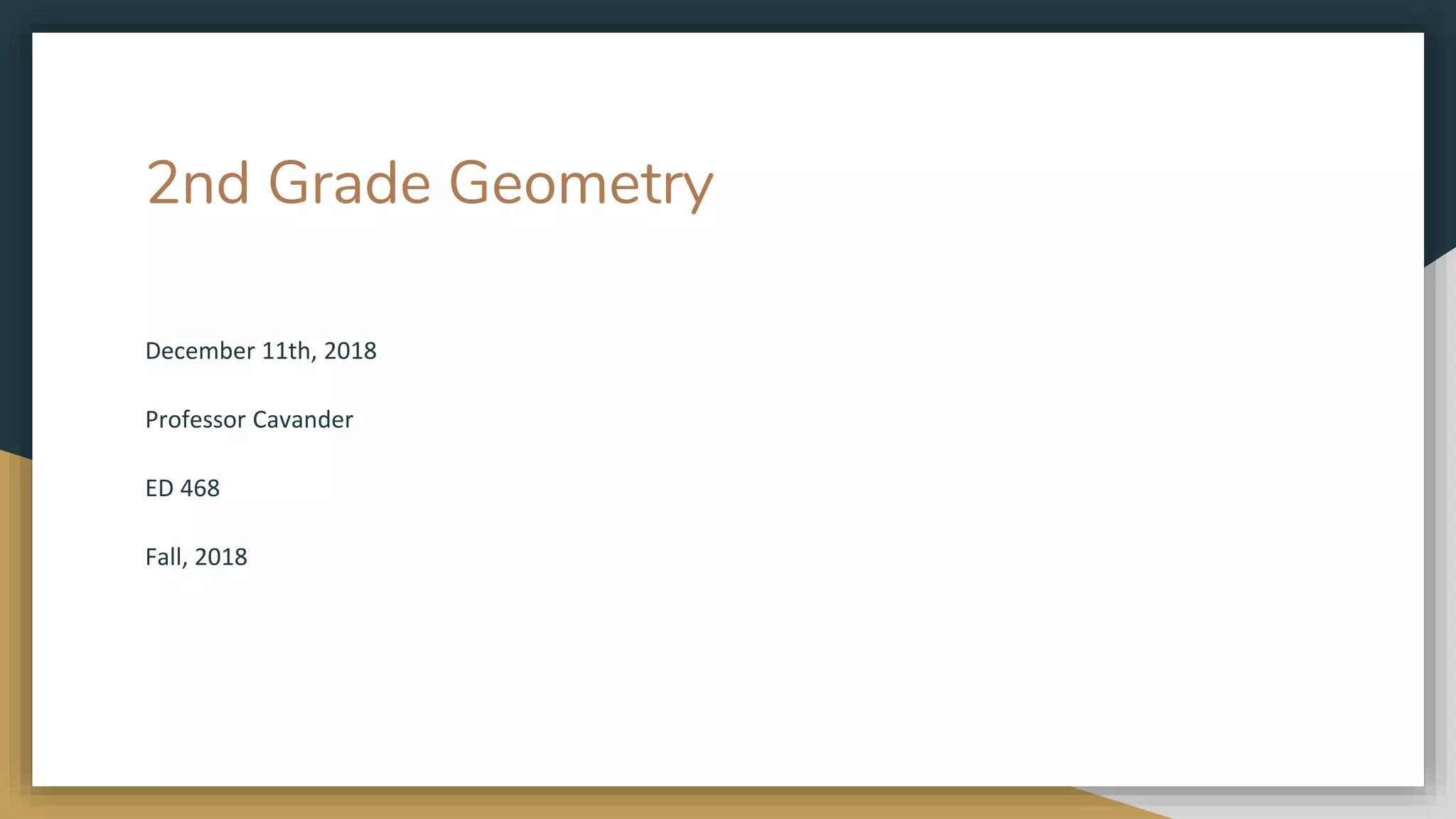 2nd grade geometry | PPTX