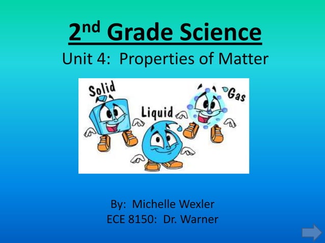 2nd grade science properties of matter advanced presentation | PPTX ...