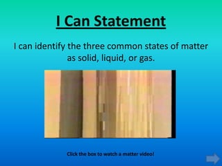 2nd grade science properties of matter advanced presentation | PPTX