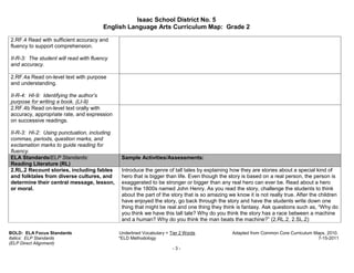 Second Grade Unit Two 2011 2012 | PPT