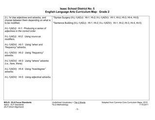 Second Grade Unit Two 2011 2012 | PPT