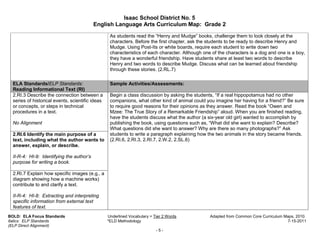 Second Grade Unit Three 2011 2012 | PDF