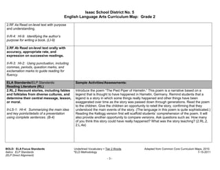 Second Grade Unit Five 2011 2012 | PDF | Poetry | Books and Literature