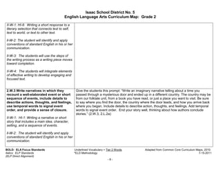 Second Grade Unit Five 2011 2012 | PDF | Poetry | Books and Literature