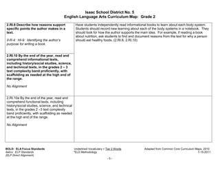 Second Grade Unit Six 2011 2012 | PPT