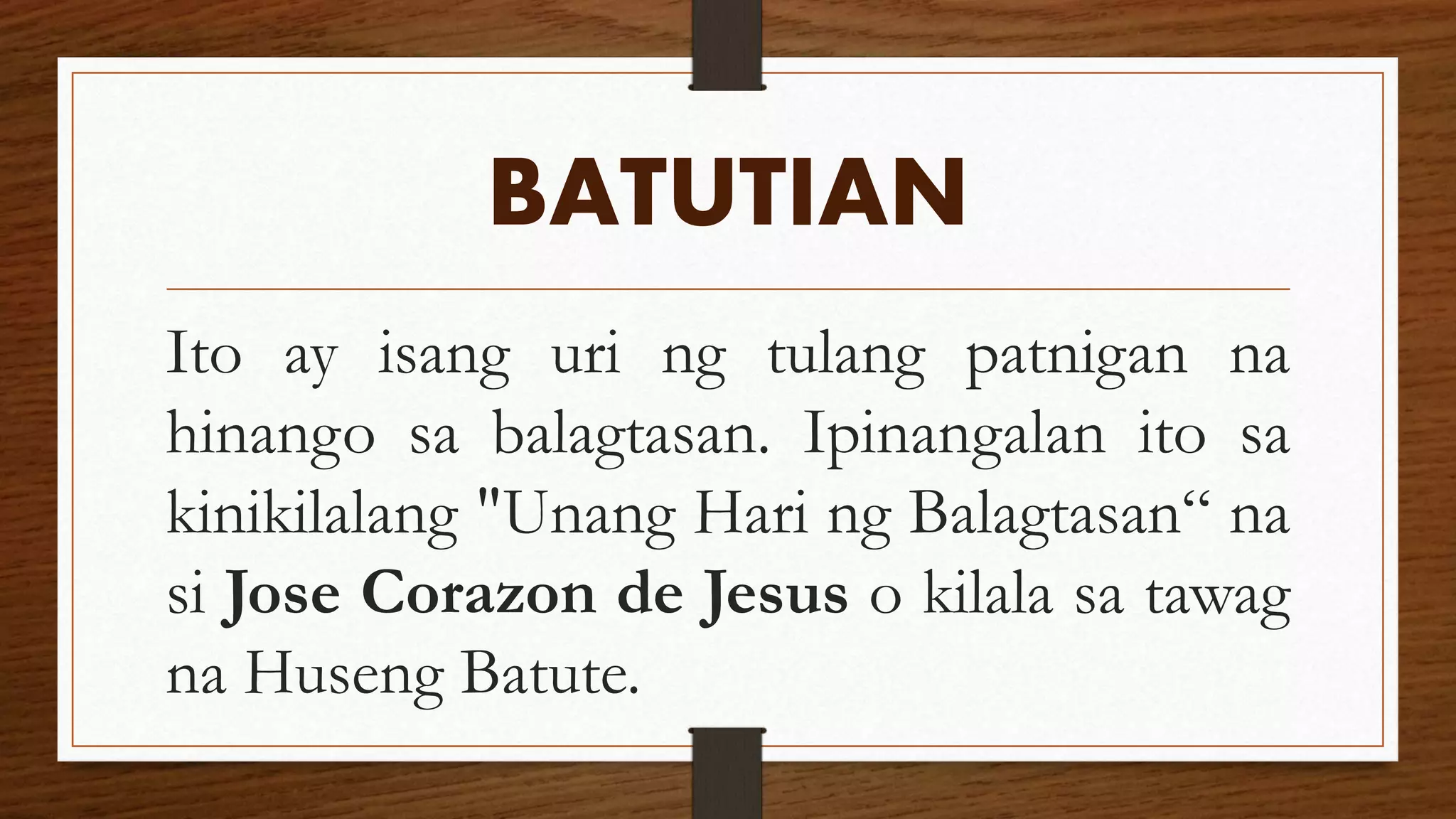 2nd grading 01 - Balagtasan | PPTX