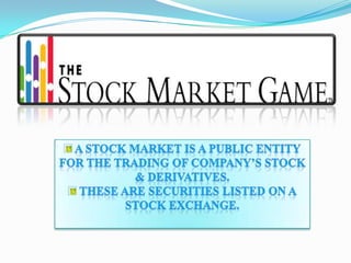Basics of stock market | PPT