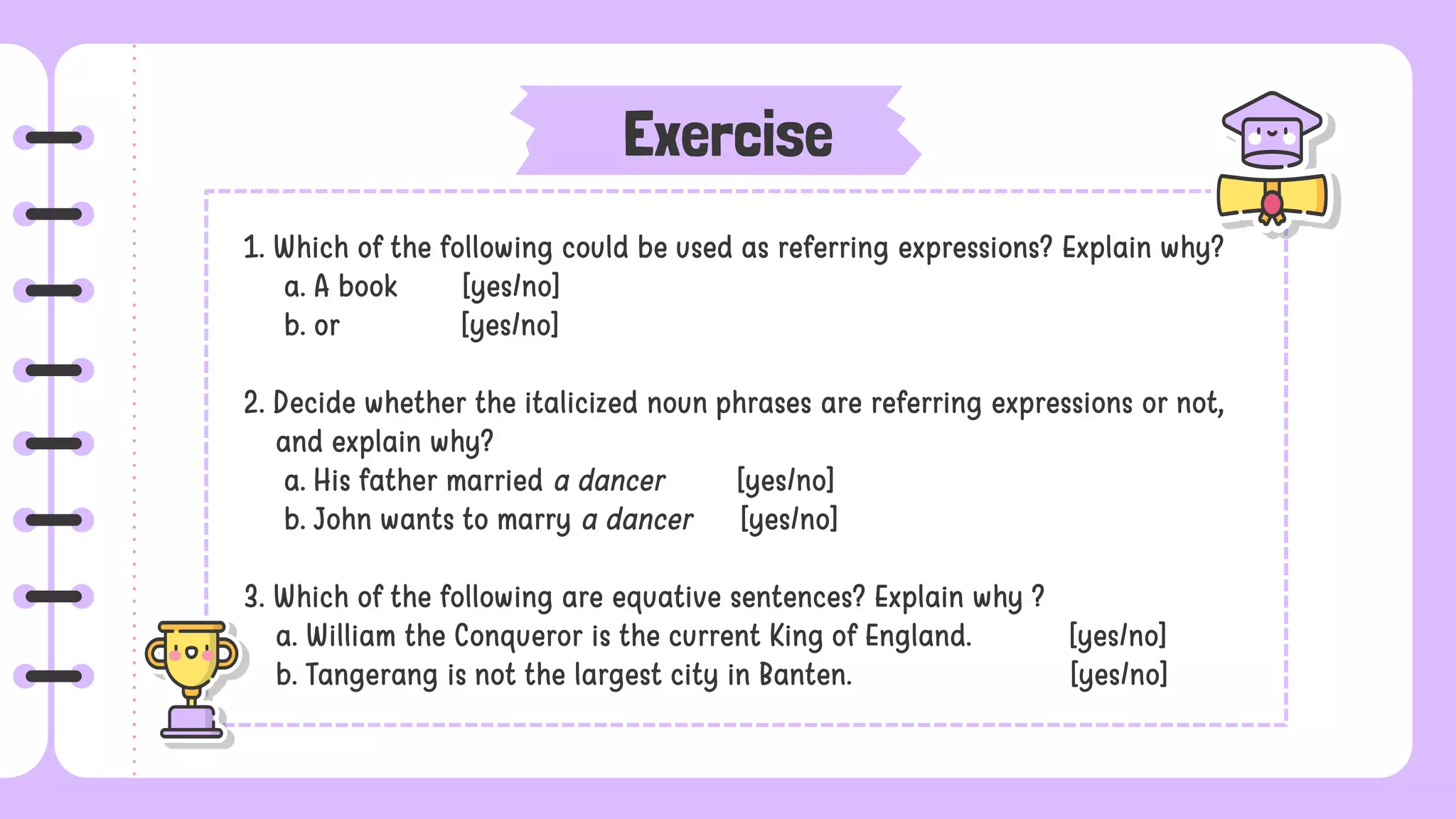 SEMANTICS - Unit 4- Referring Expressions | PDF