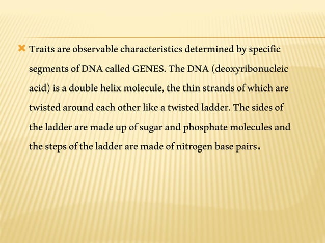 HEREDITY: INHERITANCE AND VARIATION | PDF | Biological Sciences | Science
