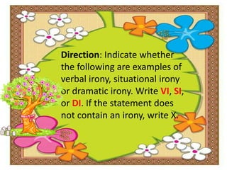 Irony | PPTX