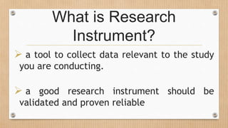 RESEARCH INSTRUMENT FOR QUANTITATIVE RESEARCH.pptx