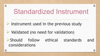 RESEARCH INSTRUMENT FOR QUANTITATIVE RESEARCH.pptx