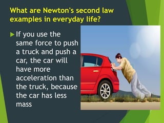 Newtons First Law Examples In Everyday Life