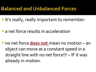 2nd Law of Motion | PPT