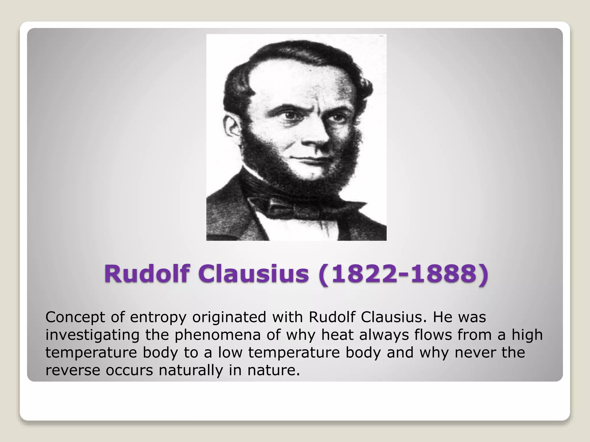 2nd law of thermodynamics | PPTX