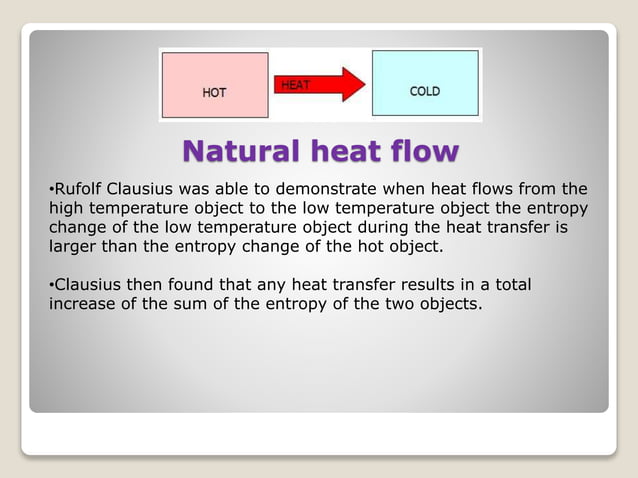 2nd law of thermodynamics | PPTX | Physics | Science