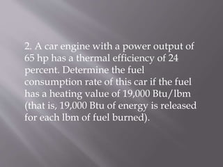 2nd law of thermodynamics | PPTX