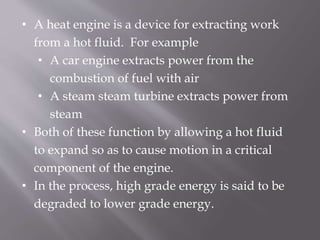 2nd law of thermodynamics | PPTX