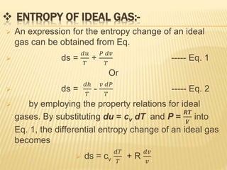 2nd law of thermodynamics, entropy | PPTX