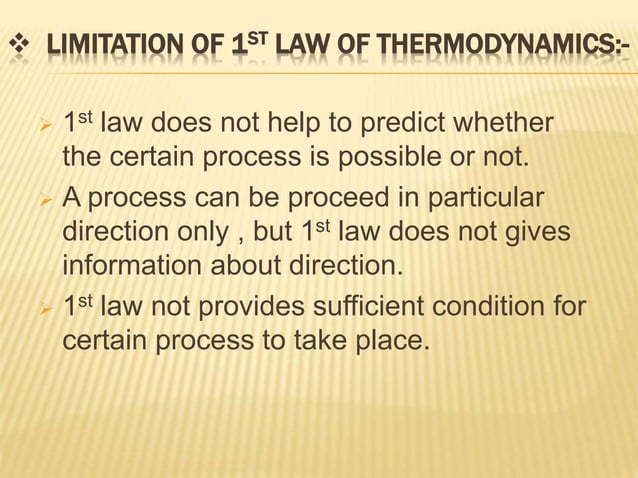 2nd law of thermodynamics, entropy | PPTX | Physics | Science