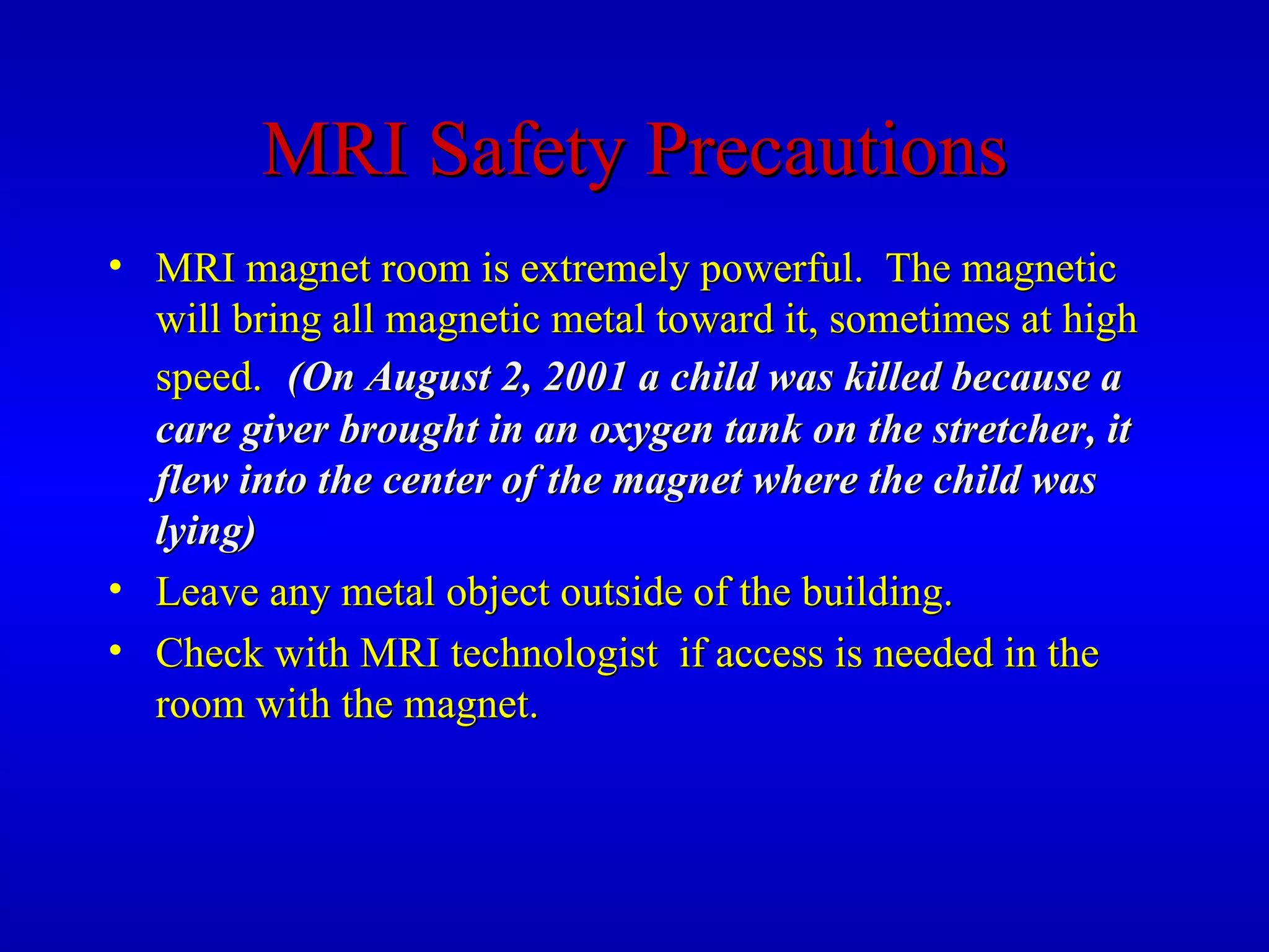 2nd lect mri safety7 very-short_form | PPT