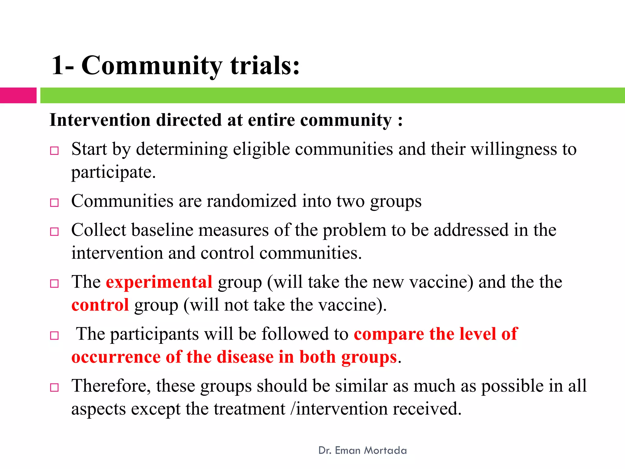 # 2nd lect phases and types of the intervention research | PPT