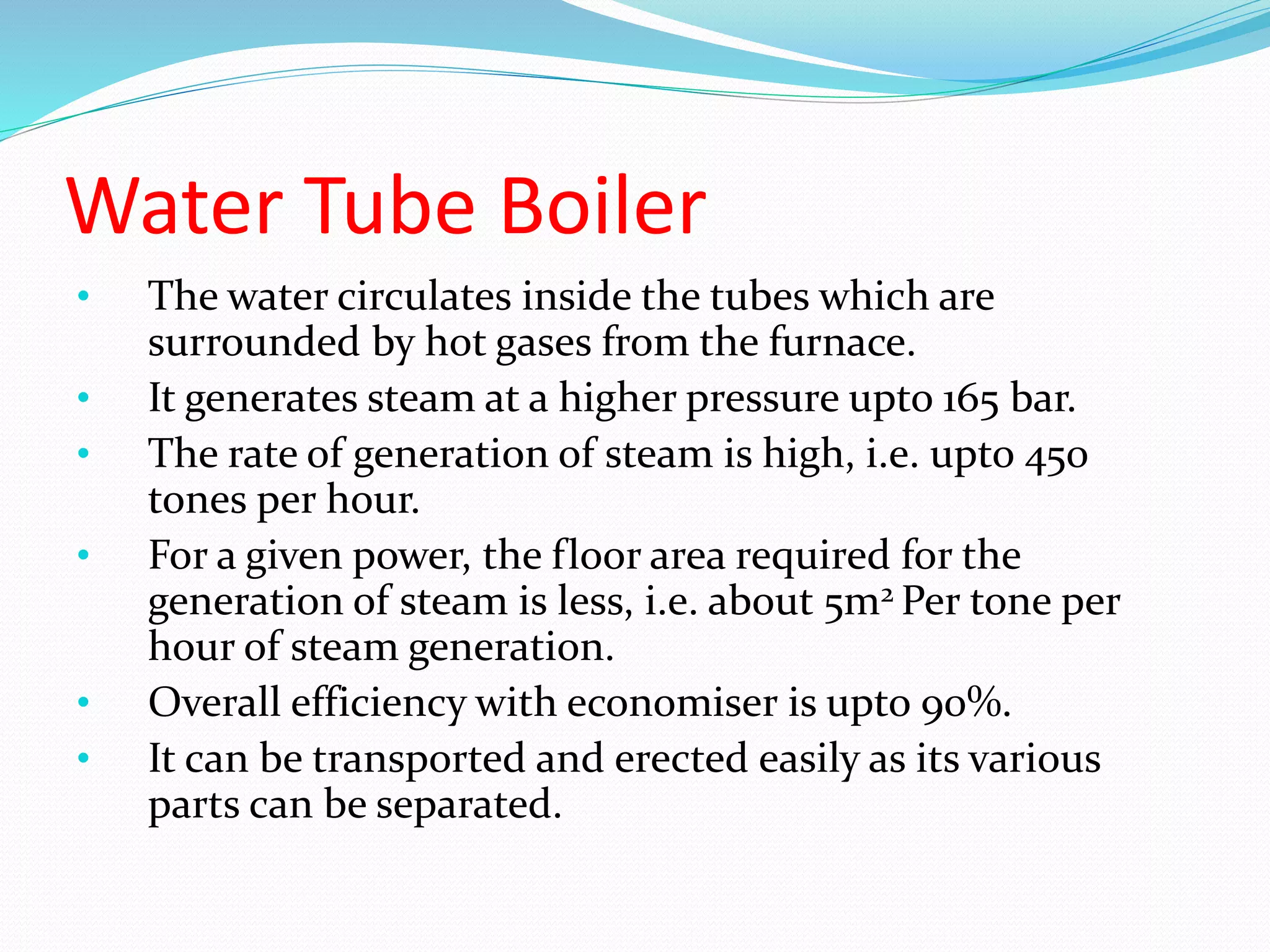 different type of boiler & combustion in boilers | PPTX