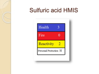 Sulfuric Acid Safety | PDF