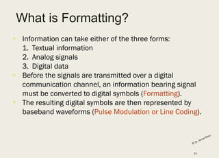 2nd Lecture Digital Communications BE Computer Engg. NUST, Pakistan | PPT