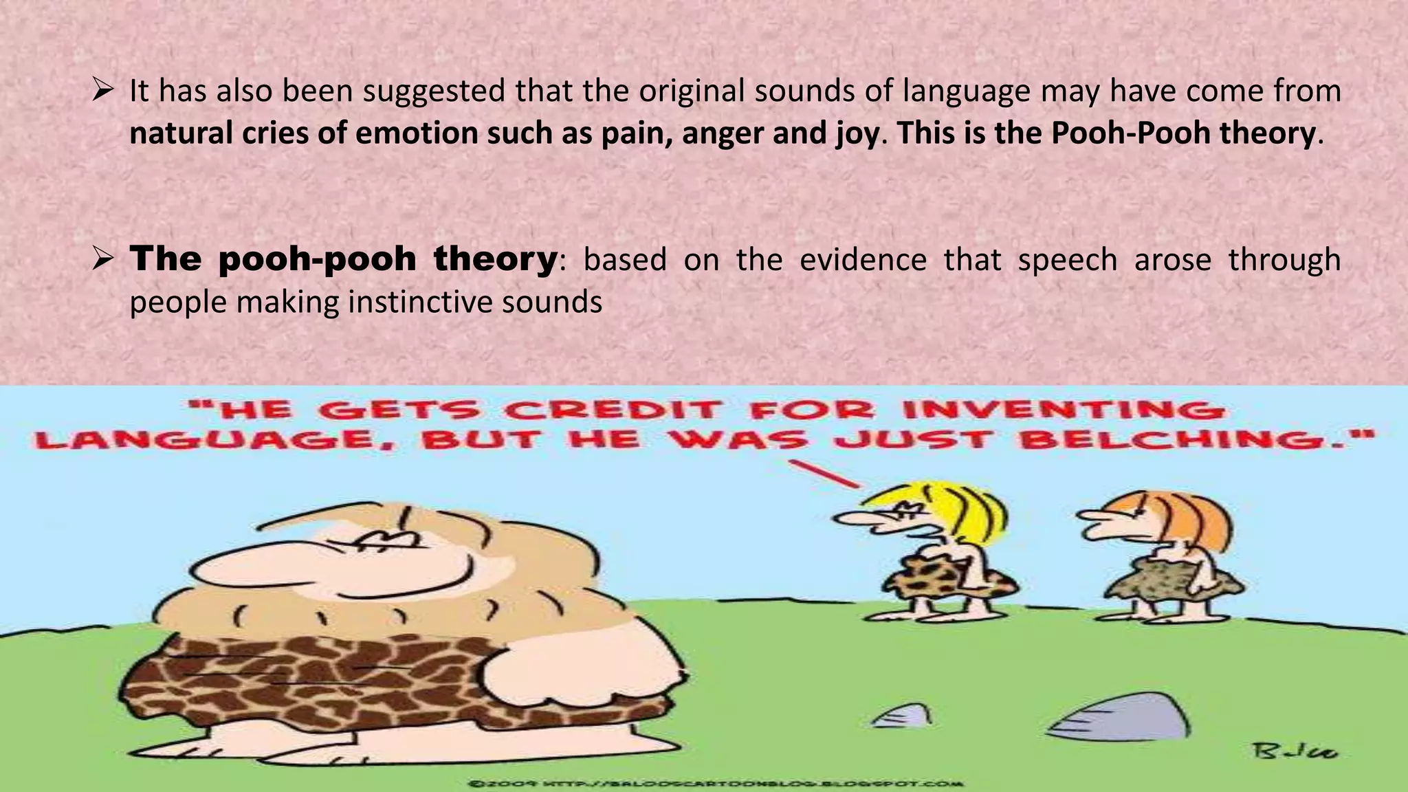 Origin of Language | PPTX