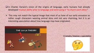 Origin of Language | PPTX