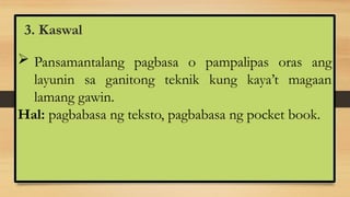 Uri ng pagbasa Lesson final sa filipino.pptx
