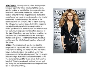 2nd Magazine Analysis | PPT