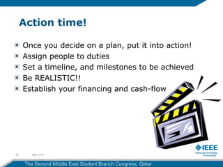 IEEE Student Branch Operations | PPT