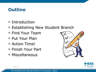 IEEE Student Branch Operations | PPT