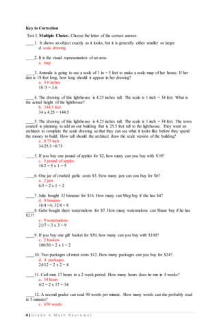 2nd monthly exam reviewer in math | DOCX