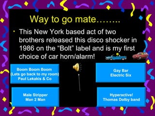 2nd Music Trivia | PPT | Rock Music | Music