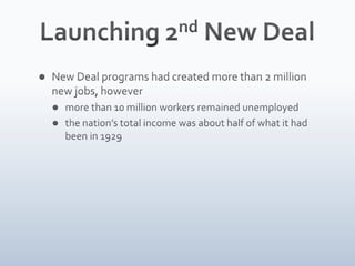2nd New Deal | PPT