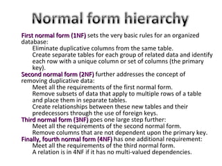 Normalisation - 2nd normal form | PPT