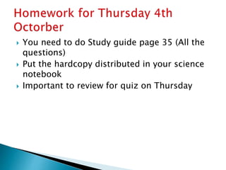 2ndoctober7thgrade | PPTX | Educational Assessment | Education