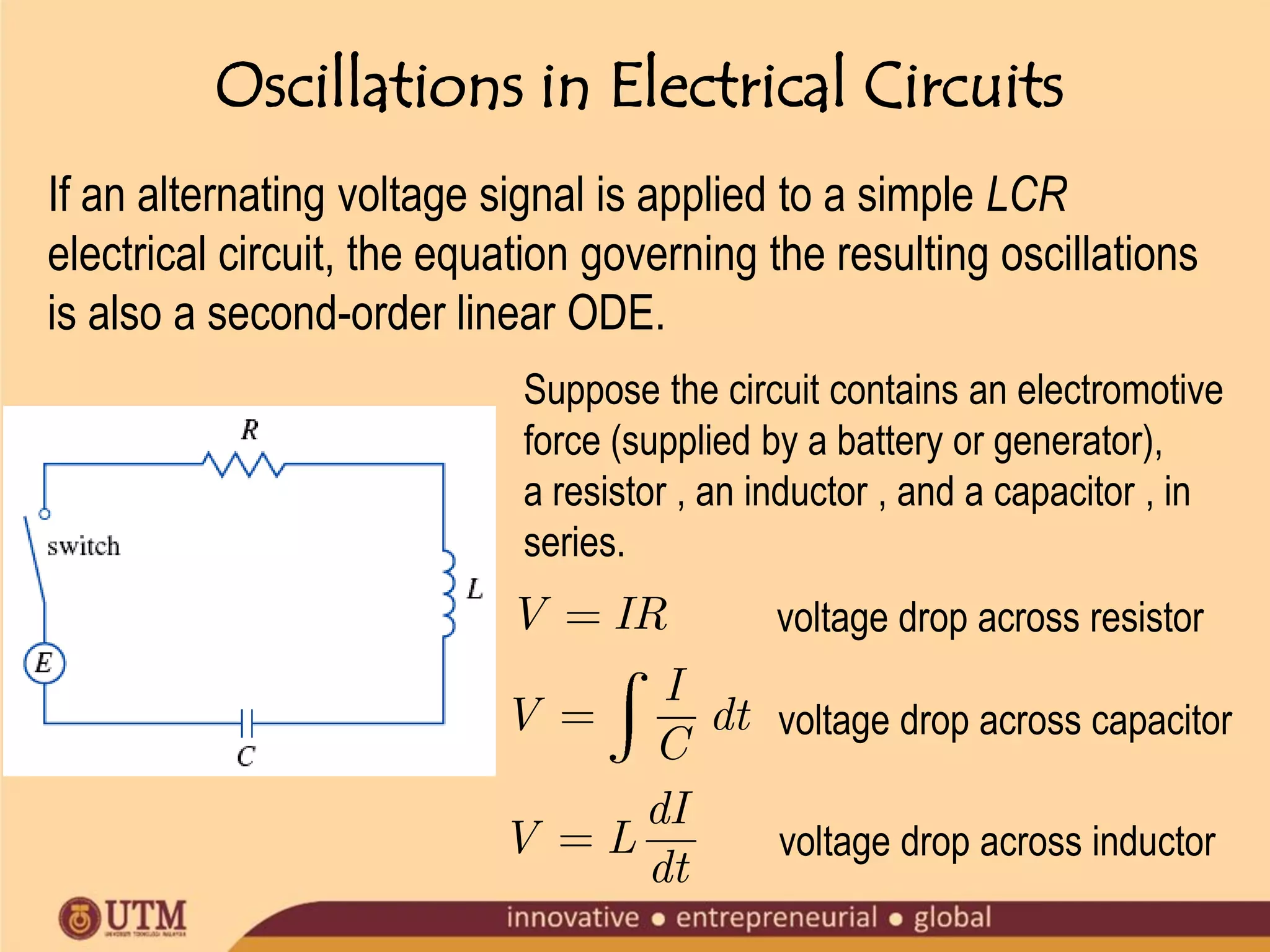 2nd order ode applications | PDF