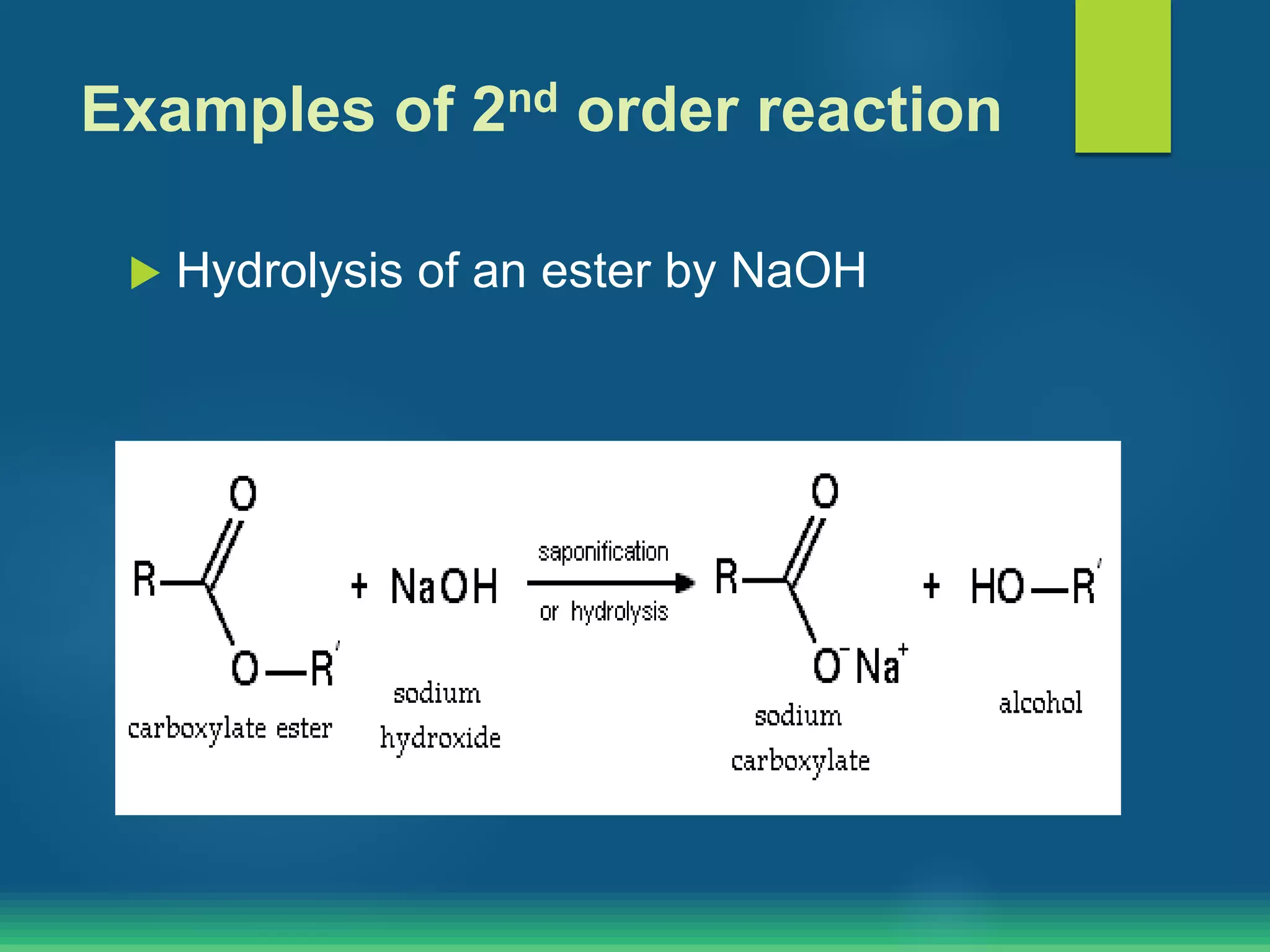 2nd order reaction | PPTX