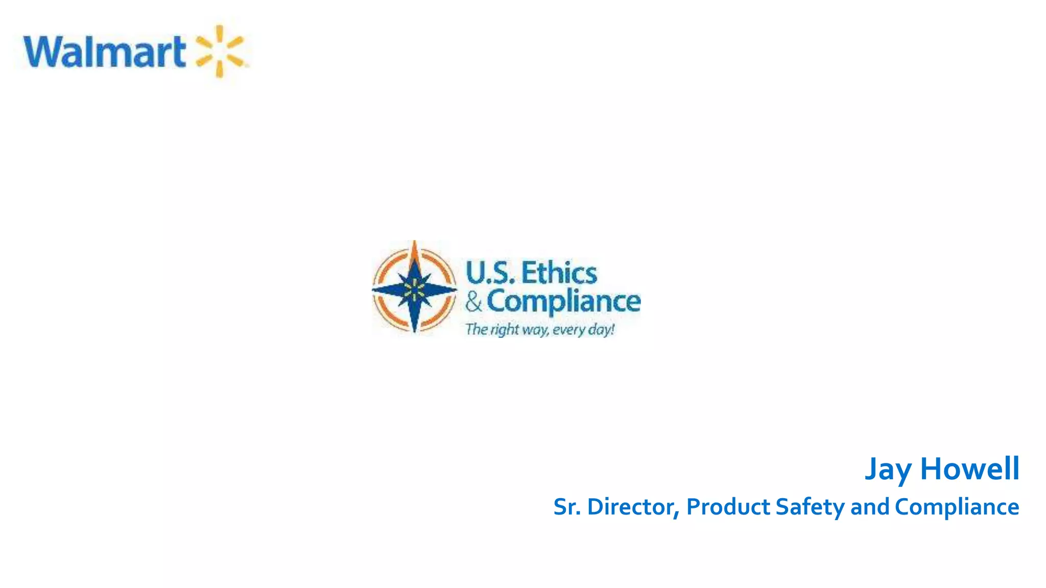 Compliance Program Seminar - Panel 2 - Compliance Program Development ...