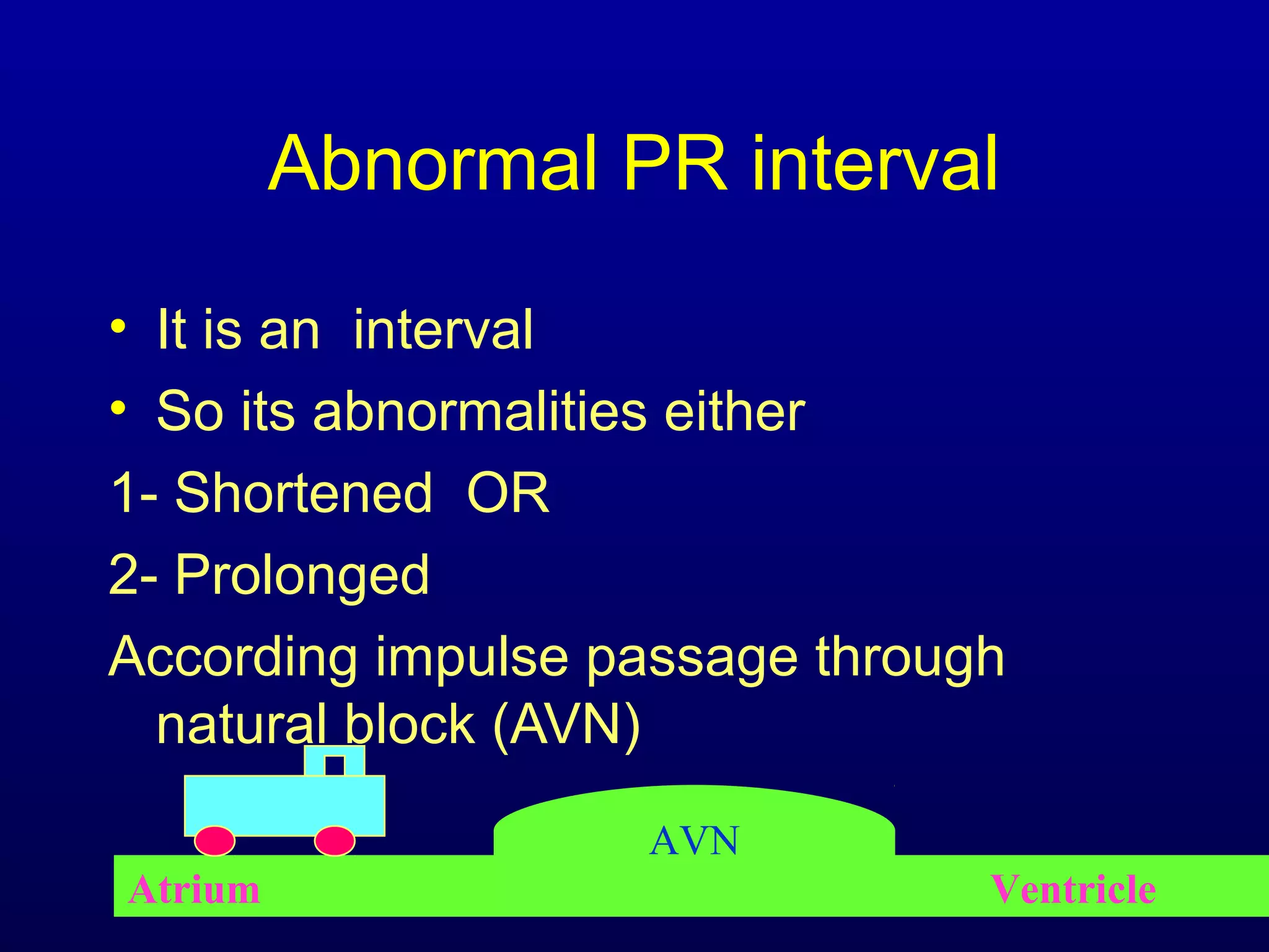 2nd part ECG basics PR interval and heart block | PPT | Heart and ...