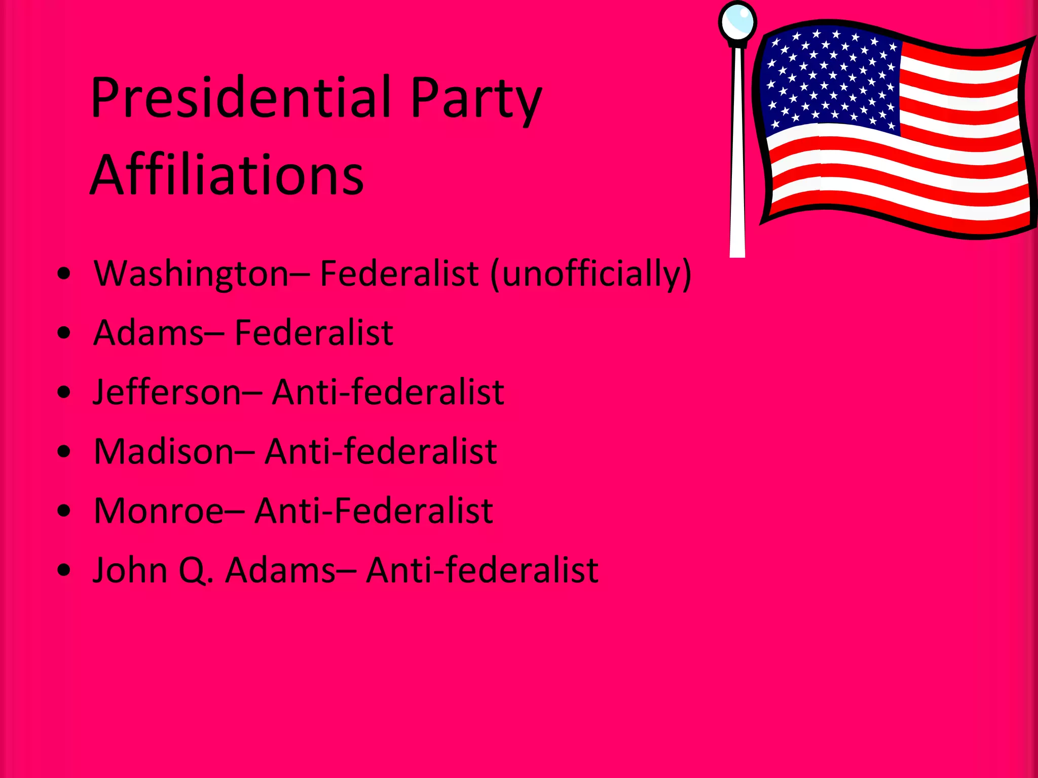 2nd Party System | PPT | Politics