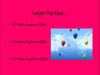 2nd Party System | PPT | Politics