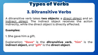 types of verbs.......................... | PPT