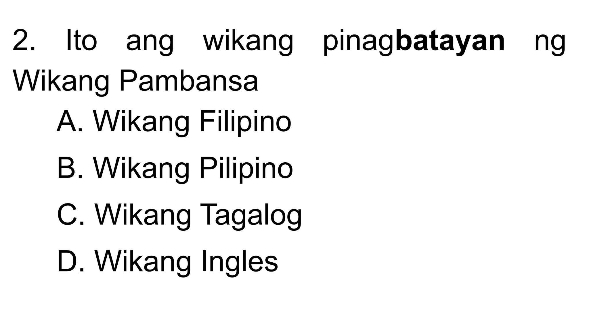 ikalawang markahang pagsusulit sa filipino | PPTX