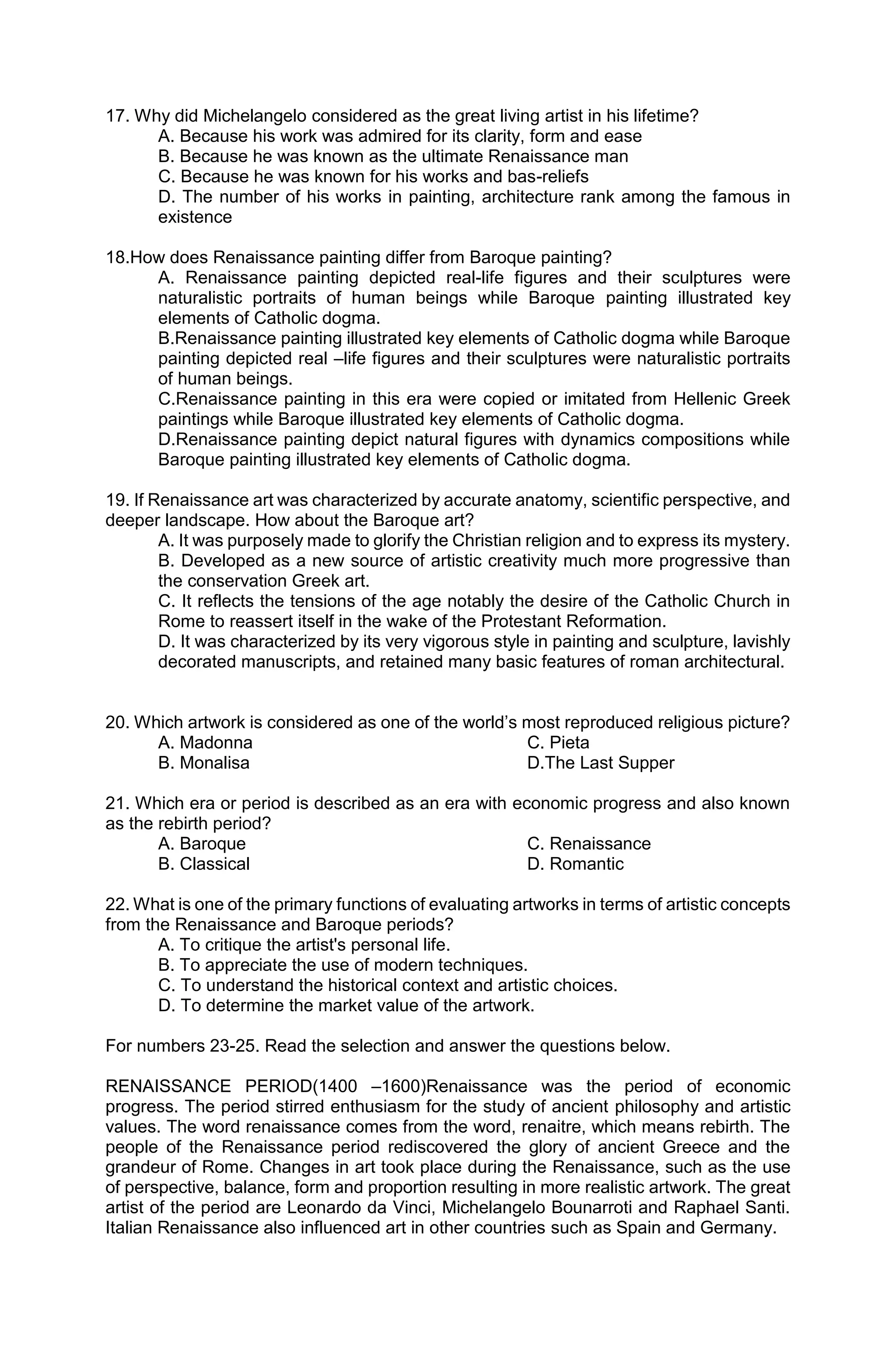 2ND PERIODICAL EXAMINATION FOR GRADE 8 SCHOOL YEAR 2023-2024 DEPED ...